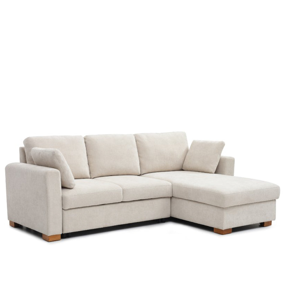 Sorrento Corner Sofa Bed - Natural – Andersons of Inverurie