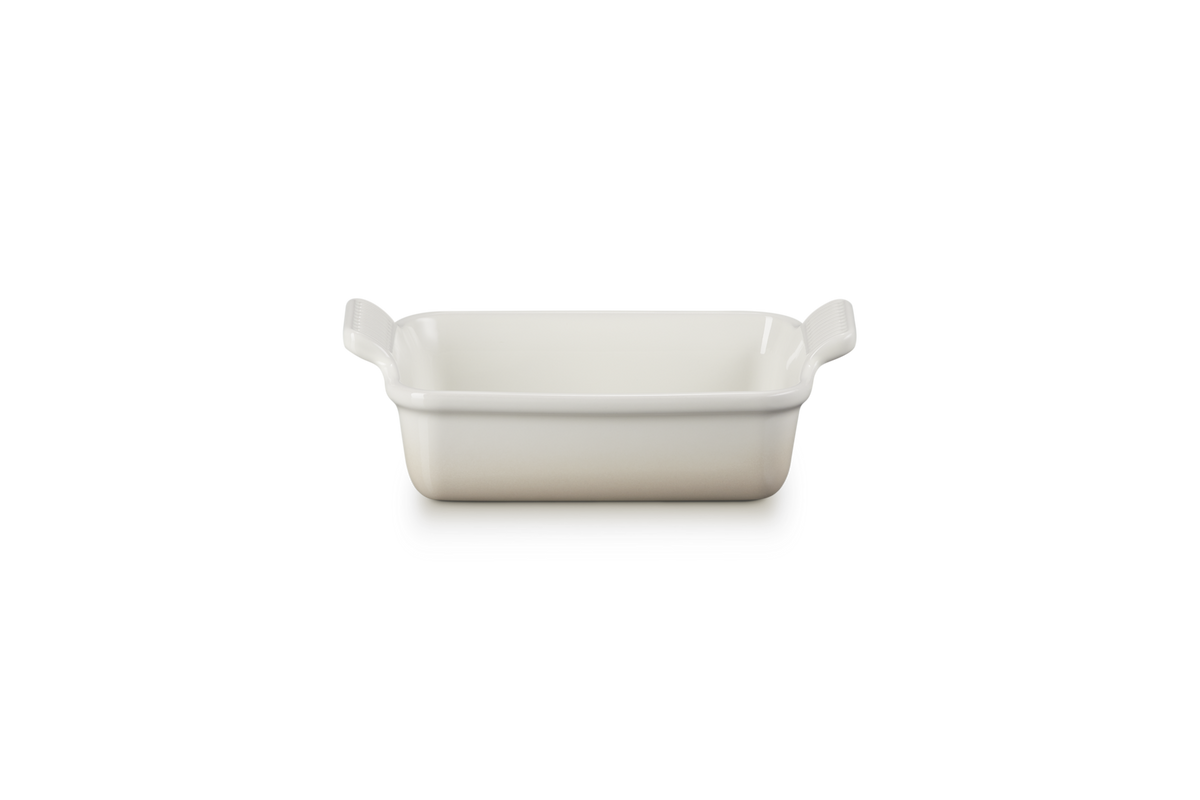 Le Creuset Stoneware Heritage Rectangular Dish Meringue 19cm l1.1 ...