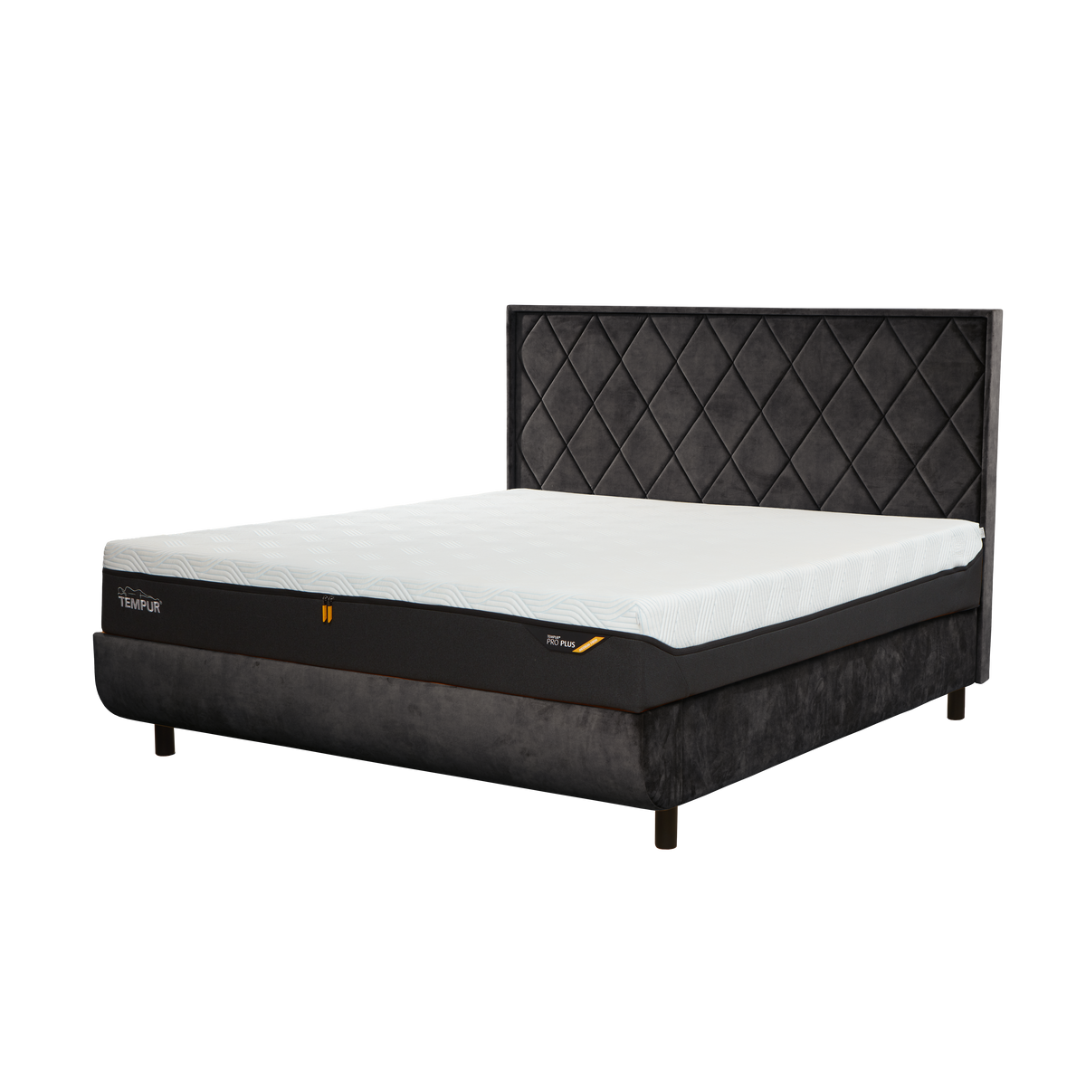 Tempur Arc Static Disc Bed with Quilted Headboard – Andersons of Inverurie
