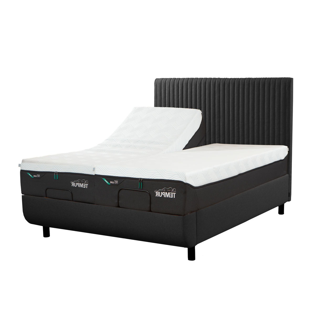 Tempur Ergo Smart Base Bed with Vertical Headboard – Andersons of Inverurie