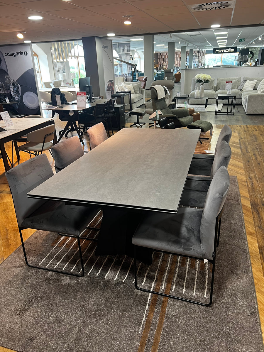 Calligaris Icaro Extending Dining Table + 6x Gala Chairs – Andersons of ...