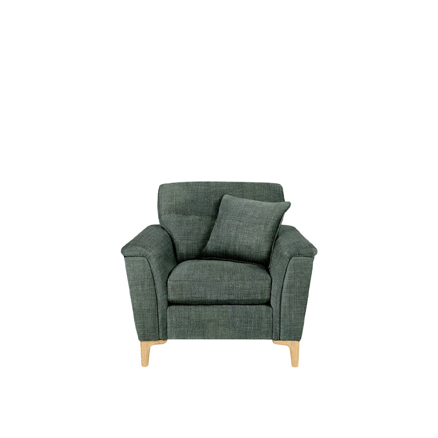 Ercol Sandford Fabric Armchair – Andersons of Inverurie
