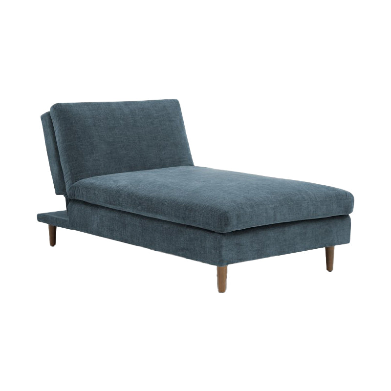 Scott Chaise Sofa Bed - Navy Chenille – Andersons of Inverurie