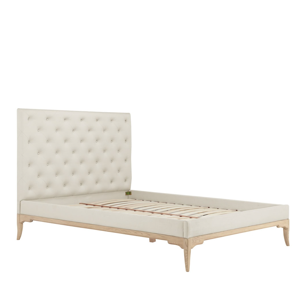 Toulon Low End Bed in Cream – Andersons of Inverurie
