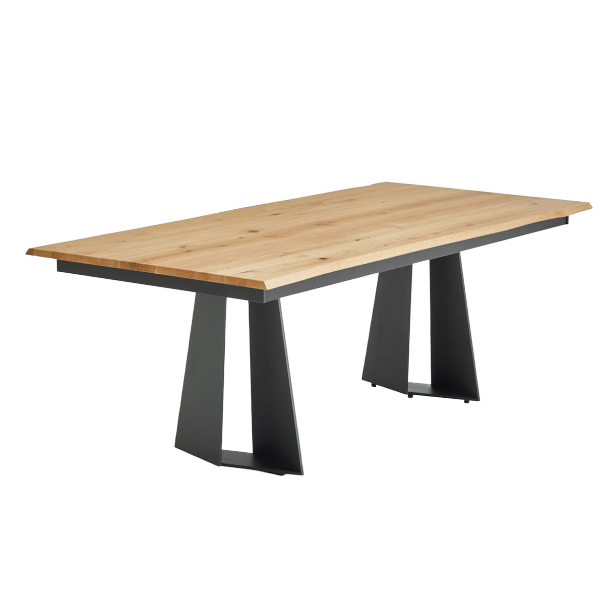 Venjakob Chic ET674 Naturally Curved Edge Extending Dining Table ...