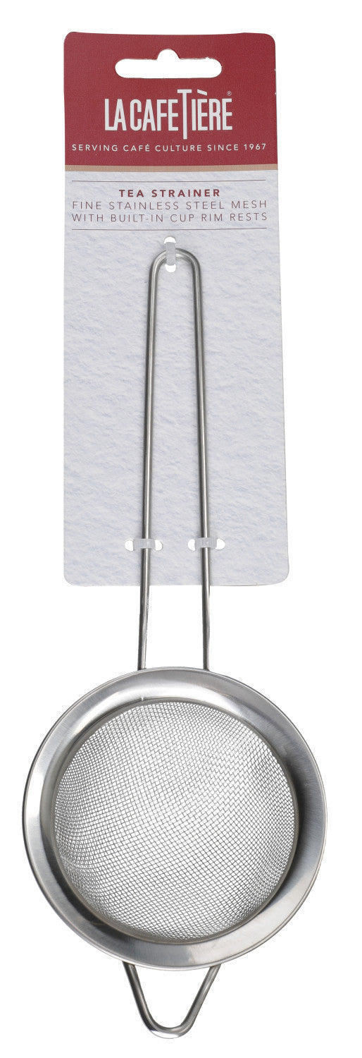 La Cafetière Long-Handled Tea Strainer, Stainless Steel – Andersons of ...