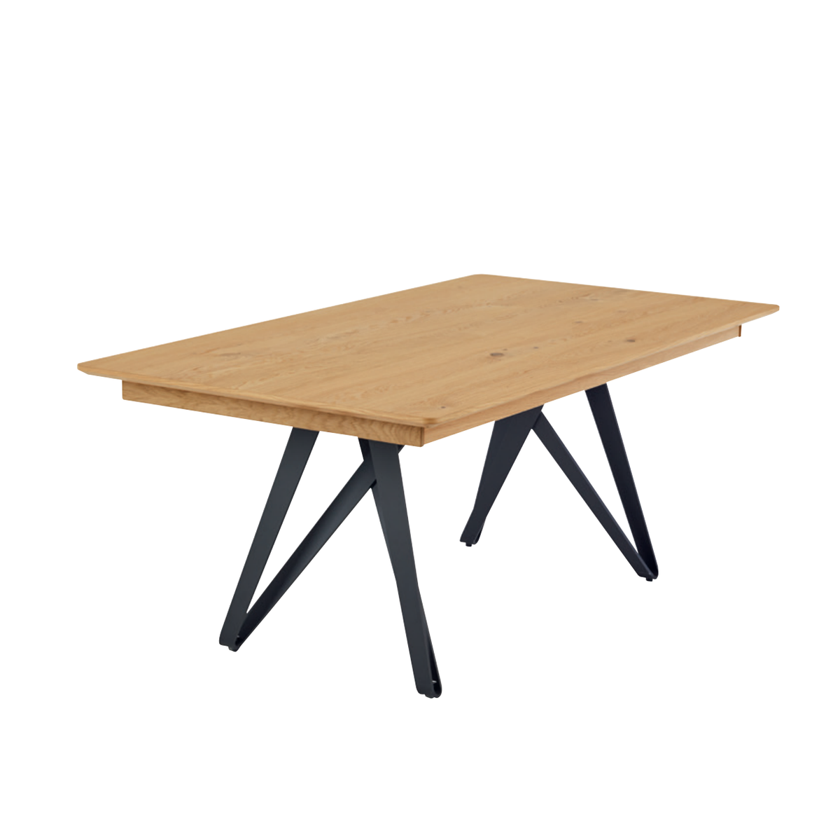 Venjakob 160-225cm Extending Dining Table ET116 Ron - Real Wood Veneer ...